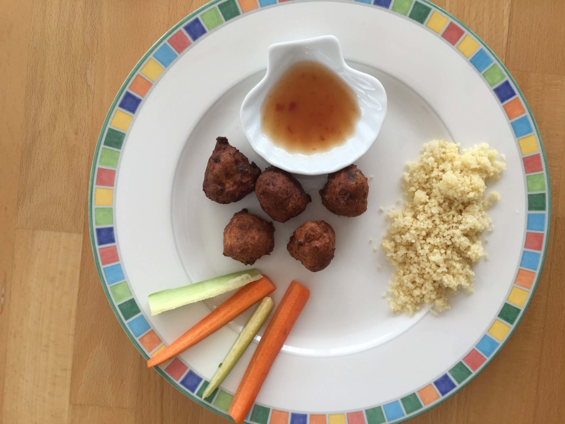 Accras de poisson aux haricots - Famille Rouvinez